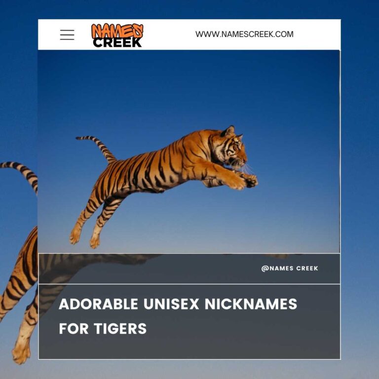 500 Best Tiger Names For Your Fierce And Fabulous Feline With Ai Generator