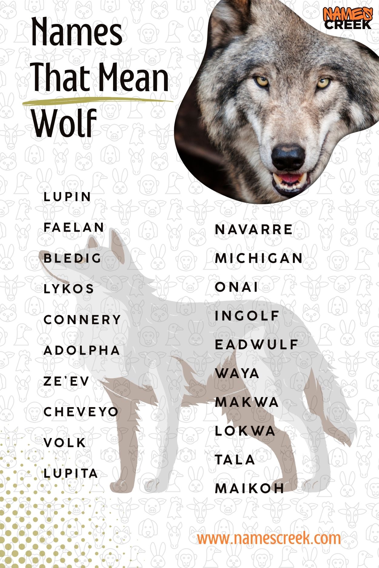 250 Wolf Names: Strong, Unique, And Unforgettable + AI Generator