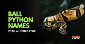 390 Cute And Classy Ball Python Names