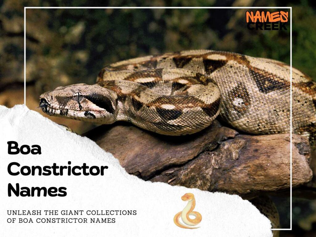 150 Stunning Boa Constrictor Names