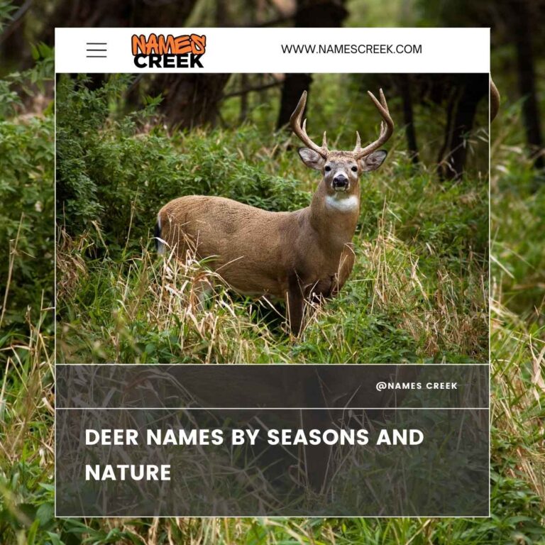 600+ Deer Names Charming And Classy With Generator