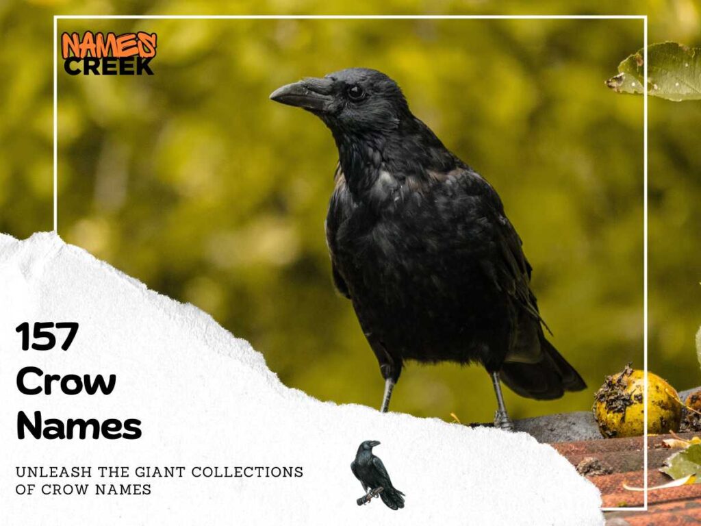 157 Brilliant Crow Names To Inspire You