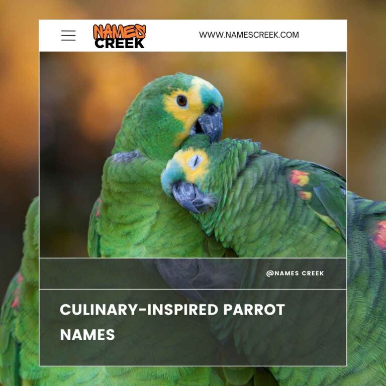 300 Delightful Parrot Names