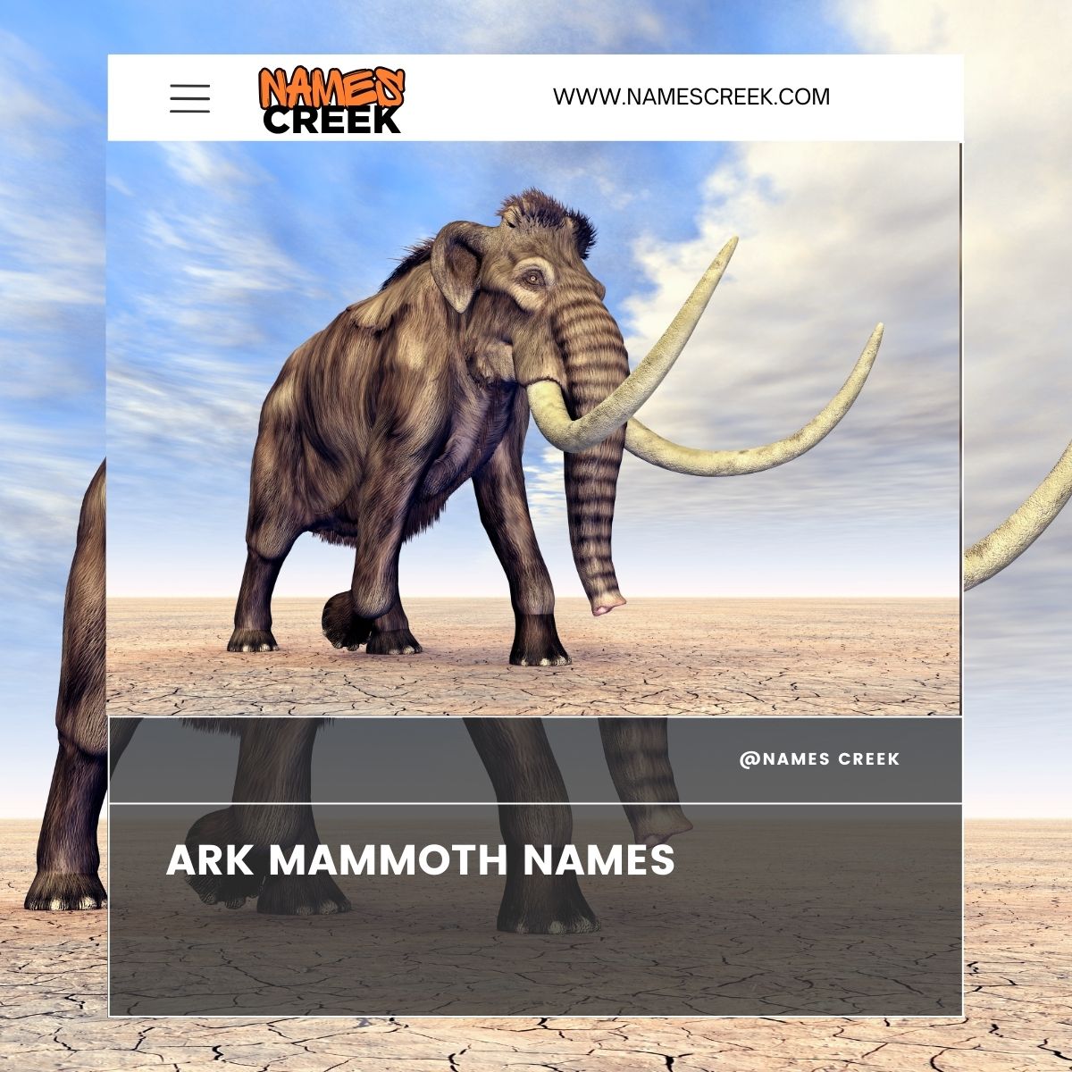 Unique Mammoth Names For Pets And Characters